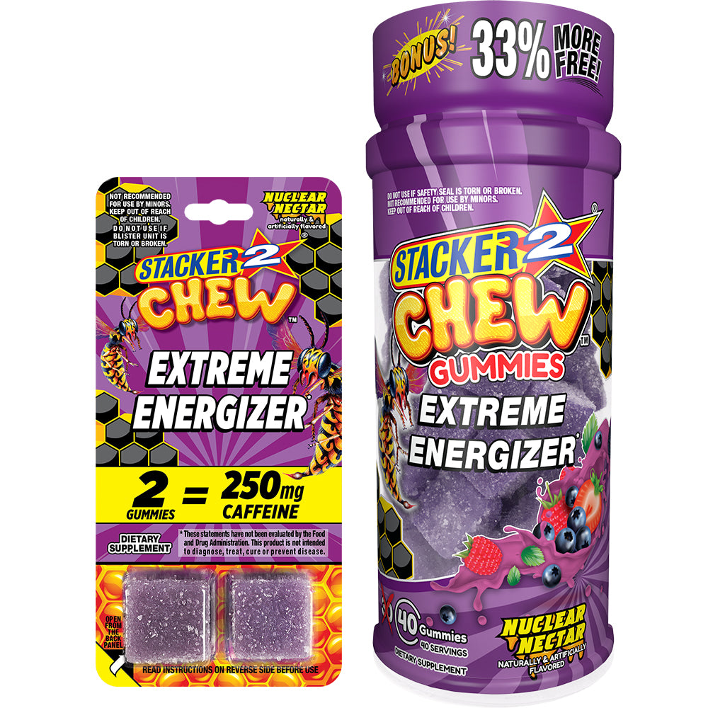STACKER 2 | Energy Booster Supplements, Shots, Pills, Gummies | Stacker2