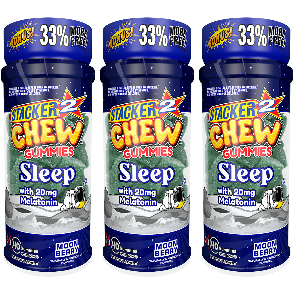 Stacker2 Chew Gummies: Sleep