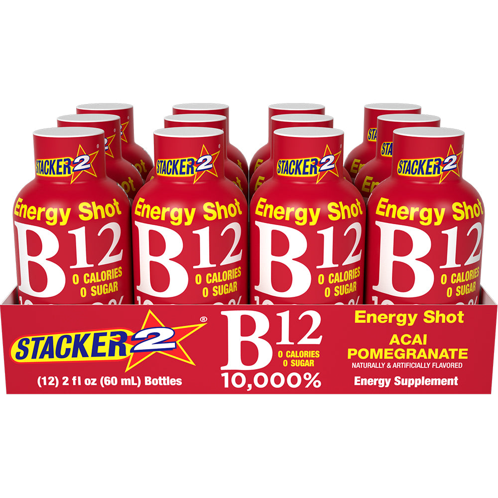 B12 Energy Shots (12pk - 2 oz bottles) | Stacker2