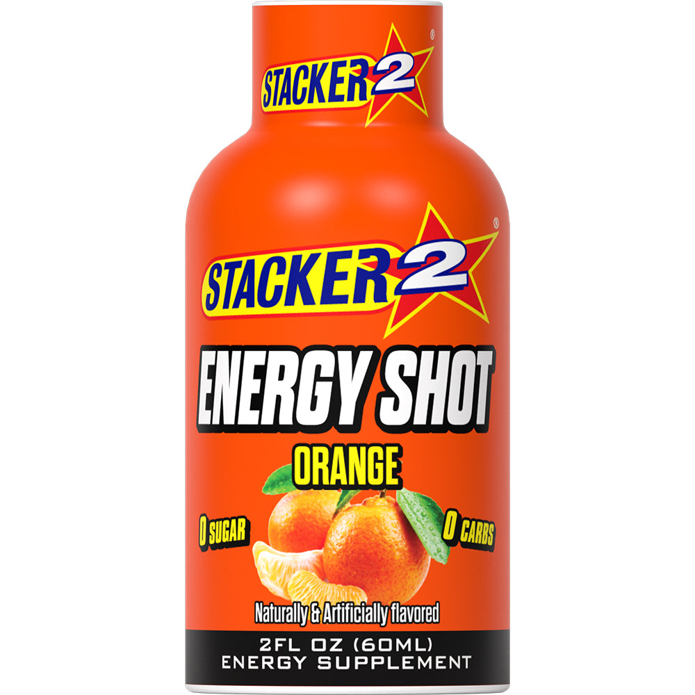 Stacker2 Energy Shots (12pk - 2 oz Bottles)