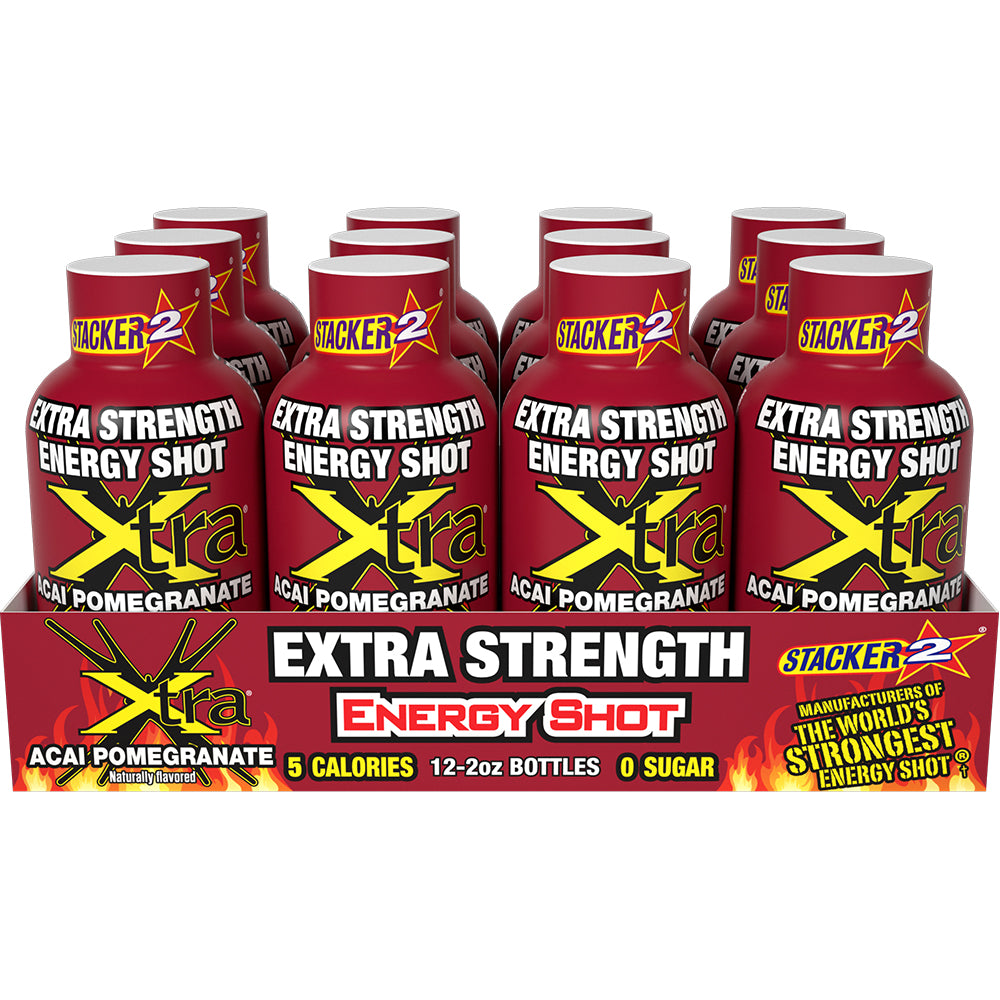Xtra Energy Shots Extra Strength (12pk - 2 oz Bottles) | Stacker2