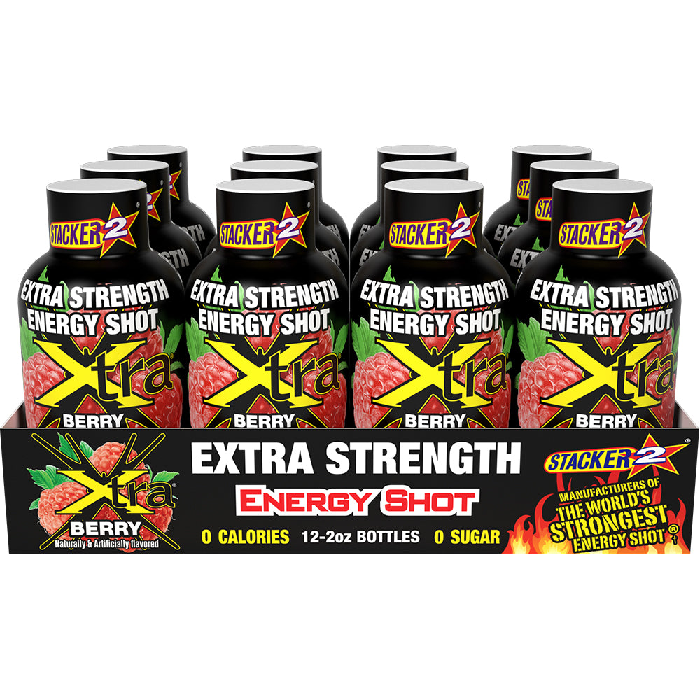 Xtra Energy Shots Extra Strength (12pk - 2 oz Bottles) | Stacker2