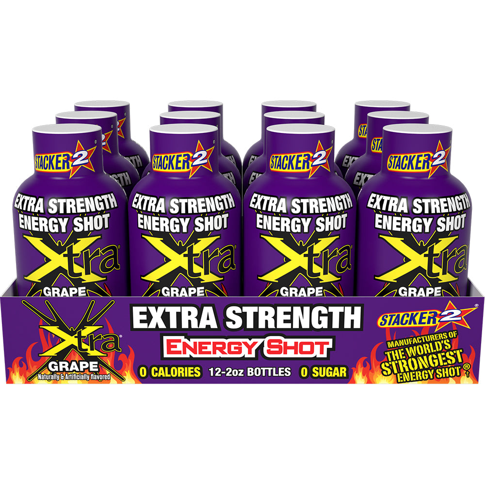 Xtra Energy Shots Extra Strength (12pk - 2 oz Bottles) | Stacker2